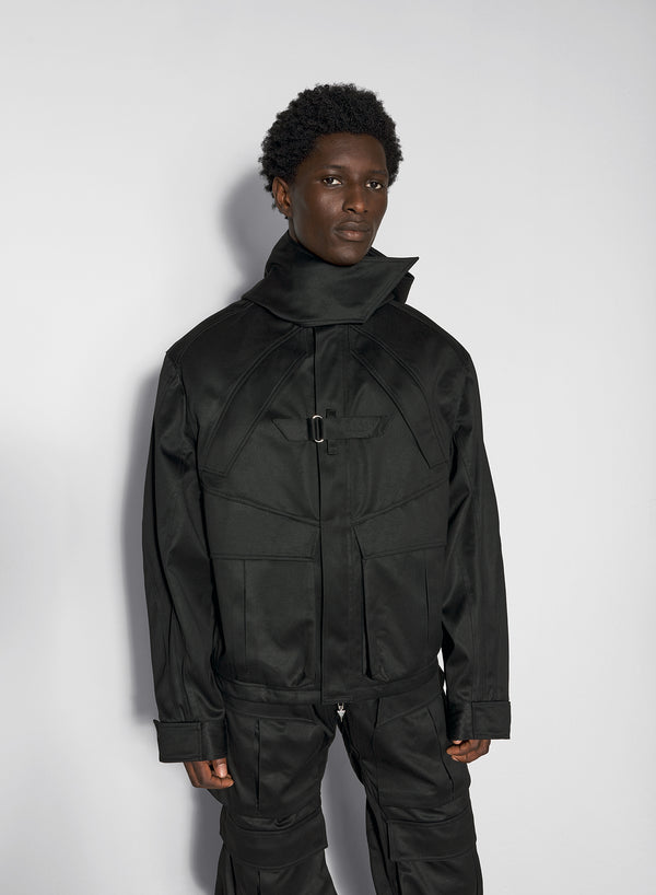 black cargo jacket | MUGLER Official Website – Mugler